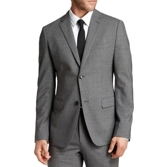 Theory | Suits & Blazers | Theory Twobutton Blazer Wellar Wool Suit Slim Jacket Mens Size 38r ...